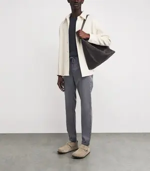 Paige Drawstring Fraser Chinos - Grey