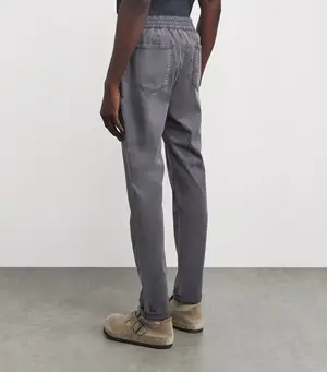 Paige Drawstring Fraser Chinos - Grey