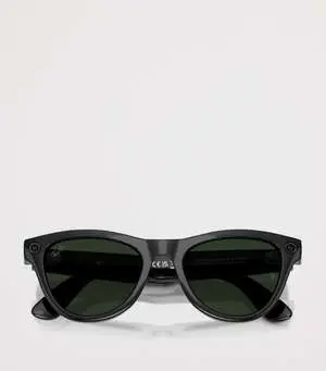 Ray-ban Skyler Smart Sunglasses With Integrated Camera And Audio - Black