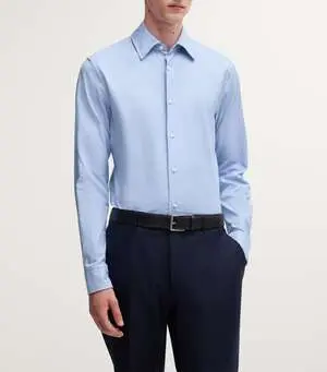 BOSS Stretch-cotton Slim Shirt