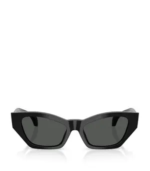 Versace Cat Eye Sunglasses - Black
