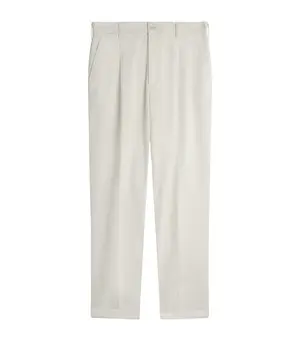 Dunhill Pleated Chinos