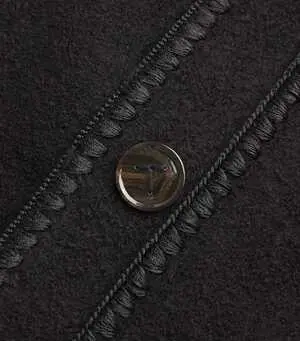 TOTEME Wool-blend Scarf Coat - Black