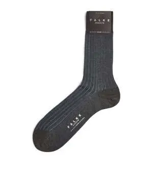 Falke Fine Shadow Socks - Grey