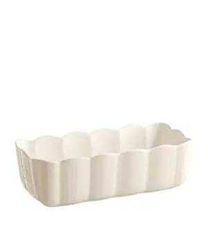 EMILE HENRY Ceramic Madeleine Loaf Dish - Neutral