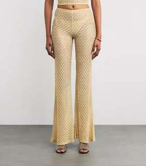 Missoni Metallic Flared Trousers