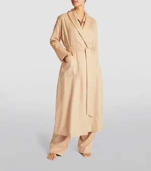Olivia Von Halle Cashmere Logan Robe