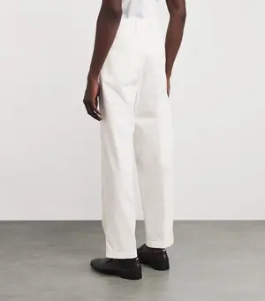 Canali Stretch-cotton-cashmere Chinos