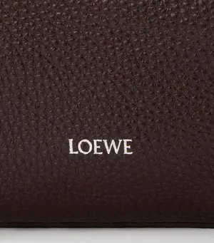 Loewe Small Leather Cubi Cross-body Bag - Burgundy