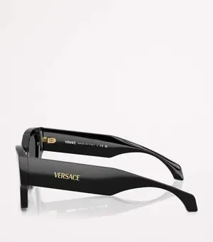 Versace Square Frame Sunglasses - Black