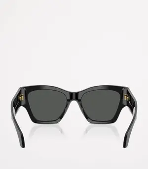 Versace Square Frame Sunglasses - Black
