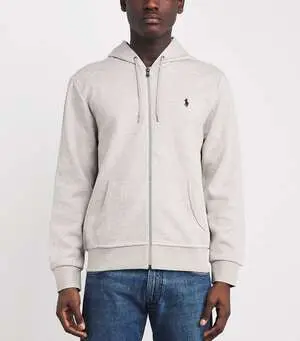 Polo Ralph Lauren Polo Pony Zip-up Hoodie - Grey
