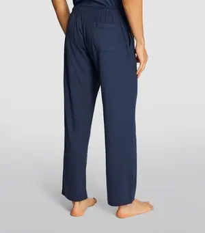 Derek Rose Micro Modal Lounge Trousers - Navy