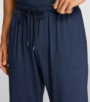 Derek Rose Micro Modal Lounge Trousers - Navy