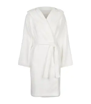 UCHINO Zero Twist Hooded Bathrobe - White