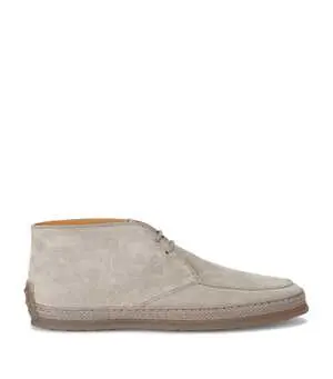 TOD'S Suede Gomma Desert Boots