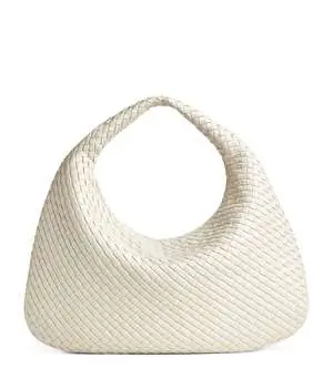 Bottega Veneta White Shoulder Bags