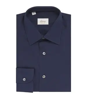 Brioni Cotton Shirt - Blue