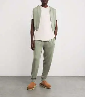Derek Rose Cashmere Finley Sweatpants - Green