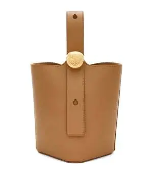 Loewe Gold Tone Bucket Bags