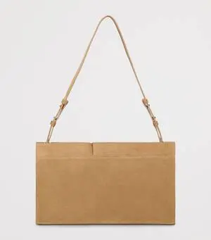 CHRISTIAN LOUBOUTIN Large Suede Shoulder Bag
