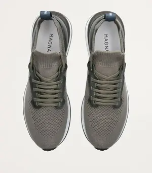 Magnanni Stratus Lyteknit Sneakers - Green