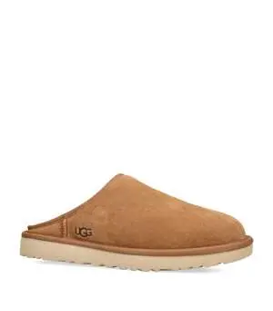UGG Classic Suede Slippers - Beige