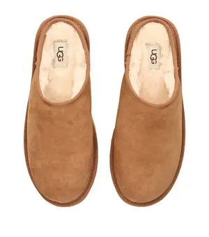 UGG Classic Suede Slippers - Beige