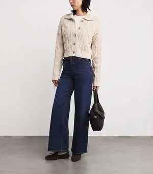 FRAME Le Slim Palazzo Wide-leg Jeans