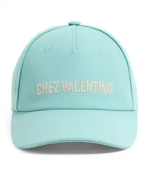 Valentino Garavani Chez Baseball Cap - Turquoise
