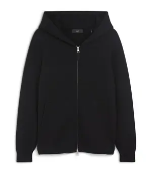 Dunhill Cotton-cashmere Zip-up Hoodie