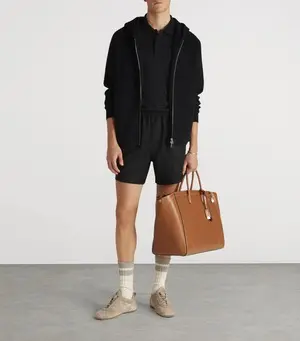 Dunhill Cotton-cashmere Zip-up Hoodie