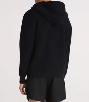 Dunhill Cotton-cashmere Zip-up Hoodie