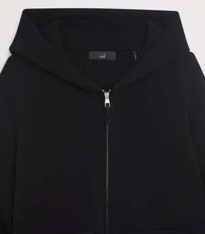 Dunhill Cotton-cashmere Zip-up Hoodie