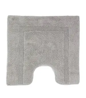 ABYSS & HABIDECOR Cotton Reversible Pedestal Bath Mat - Grey