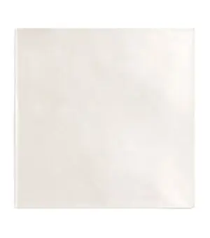Giorgio Armani Mulberry Silk Pocket Square White