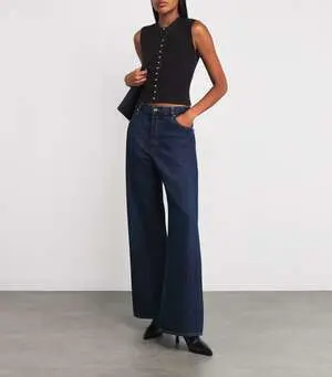 Claudie Pierlot Wool Sleeveless Cardigan