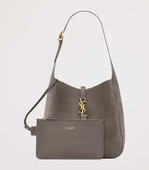 Saint Laurent Small Le 5 À 7 Shoulder Bag - Grey