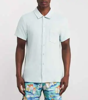 Vilebrequin Cotton-blend Terry Charli Shirt - Blue