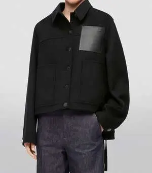 Loewe Wool-cashmere Workwear Jacket