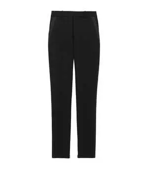 Saint Laurent Wool Tailored Trousers