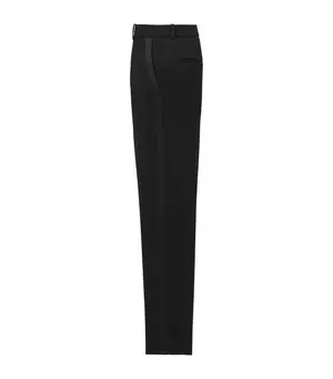 Saint Laurent Wool Tailored Trousers