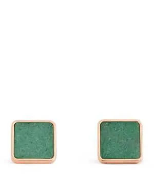 Babette Wasserman London Gold Plated Cufflinks & Tie Clips