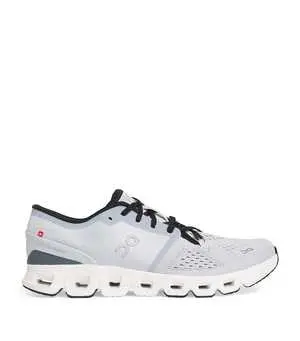 On Cloud X 4 Trainers - Silver