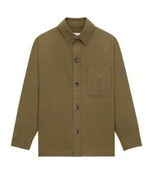 Saint Laurent Logo Overshirts For Men