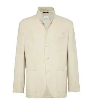 Brunello Cucinelli Tailored Cashmere Coat - Beige