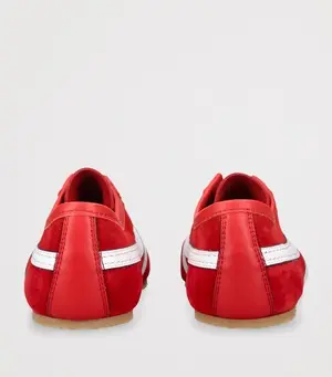 Dries Van Noten Suede Dustin Sneakers - Red