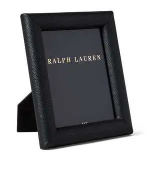 Ralph Lauren Leather Durham Frame - Black