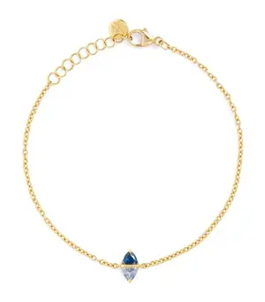 EMILY P. WHEELER Tilly Sapphire Bracelet - Gold