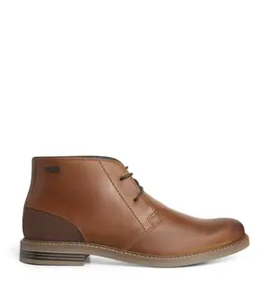 Barbour Leather Readhead Chukka Boots - Beige